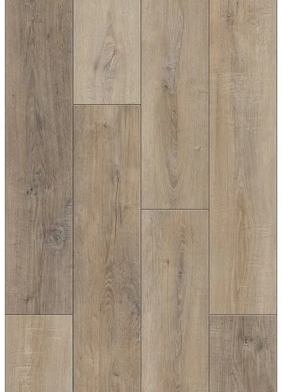 Mexen Casa Grande, vinylová podlaha 1240x182 mm SPC 6,5 mm, IXPE 1,5 mm, 4stranná V-drážka, dub, F1014-1240-182-505-4V1-01