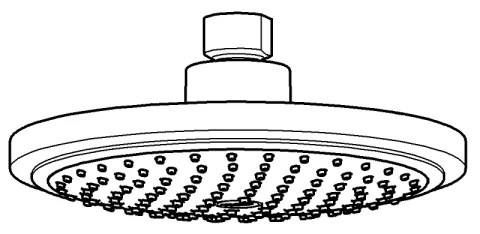 GROHE 27492000 - Hlavová sprcha EUPHORIA COSMOPOLITAN pr. 180 mm lesklý chrom