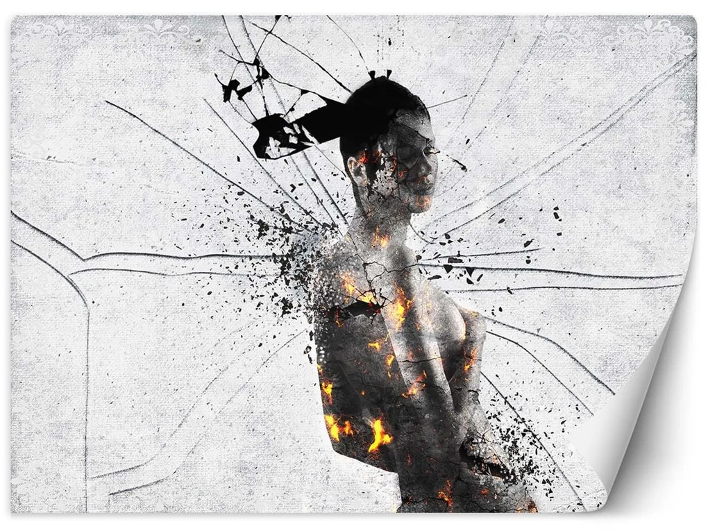 Gario Fototapeta Shattered woman, abstraktní Materiál: Vliesová, Rozměry: 350 x 245 cm