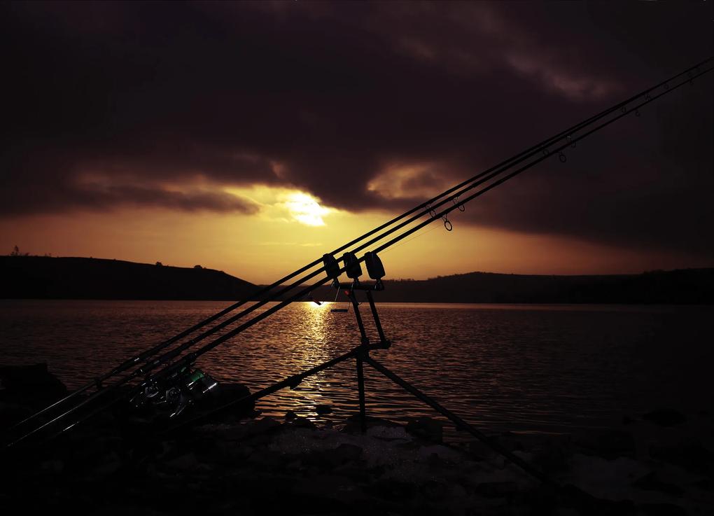 Malvis Fototapeta Večerní rybaření Vel. (šířka x výška): 144 x 105 cm