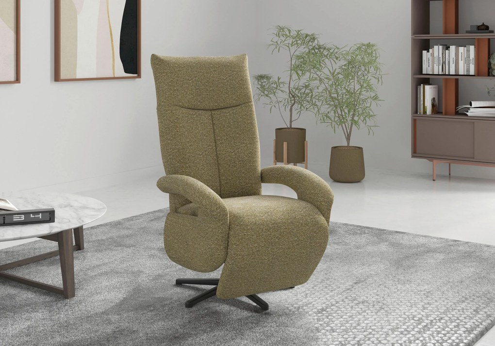 XXXLutz RELAXAČNÍ KŘESLO, textil, olivově zelená Sit & More - Online Only křesla & taburety - 00014401323X