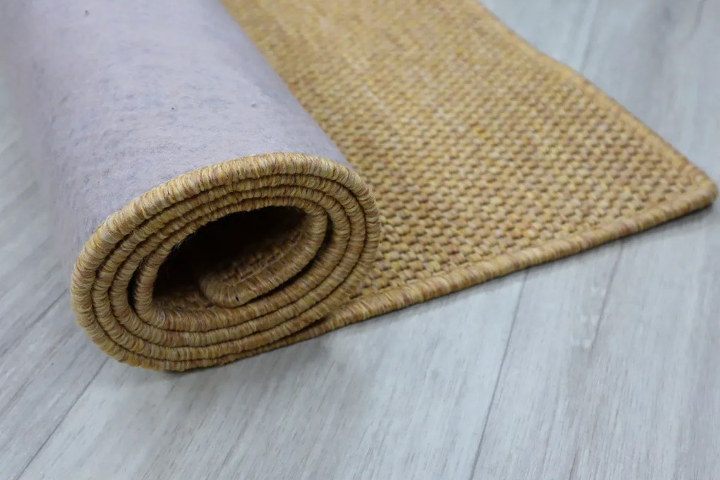 Timzo, Běhoun na míru Nature terra, šíře 120 cm, oranžová, chodba / předsíň