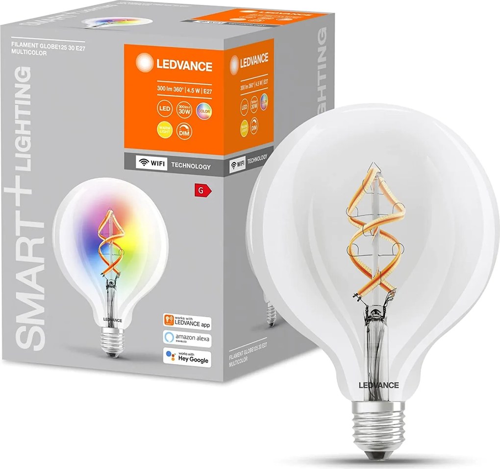 Smart+ Filament Globe Rgbw 30 4.5 W/2700 K E27