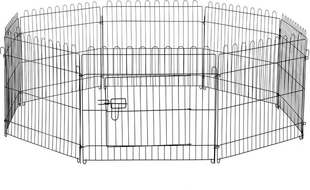 PawHut Hračkový výběh pro štěňata, ohrada pro štěňata, brána pro štěňata v 5 velikostech (Rozměry: 71x61cm) | Aosom