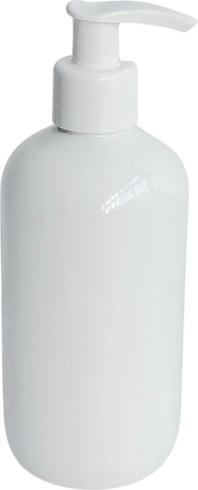 Dávkovač na mýdlo 300 ml bílý s bílou pumpičkou BELA