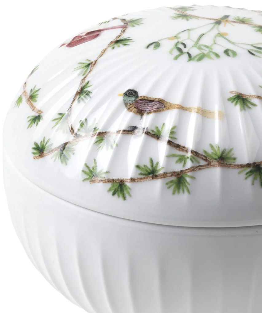 KÄHLER Porcelánová dózička Hammershøi Christmas, multi barva, porcelán