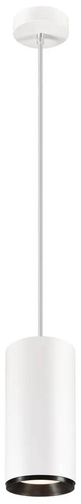 LA 1005722 NUMINOS® XL PHASE závěsné svítidlo bílé/černé 36 W 4000 K 60° - BIG WHITE (SLV)