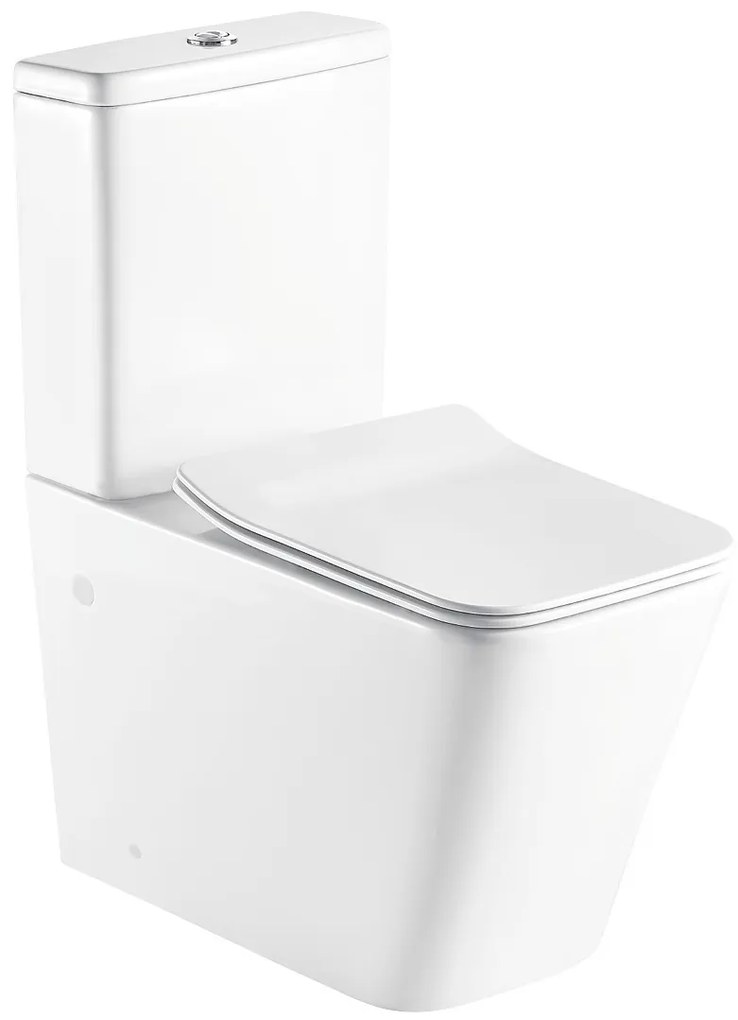 Olsen Spa Kombi WC ORLO RIMLESS se SLIM sedátkem Soft-close  - OLKLT2093A