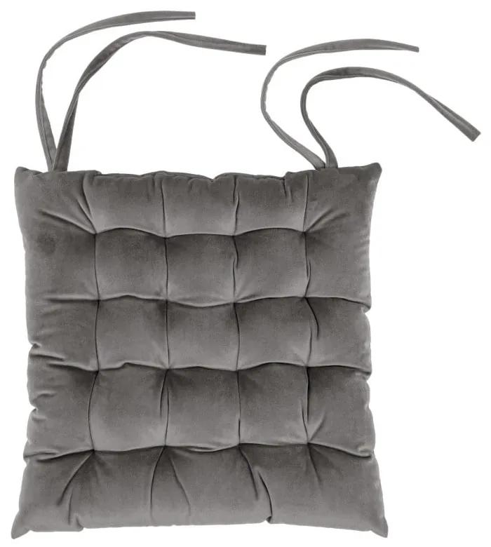 Tmavě šedý podsedák Tiseco Home Studio Chairy, 37 x 37 cm