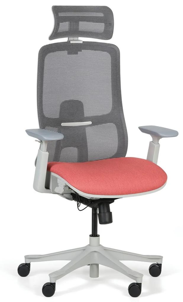 Kancelářská židle JOHNNY 1+1 ZDARMA, šedá