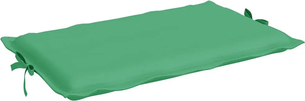 Poduška na lehátko zelená 186x58x4 cm oxfordská látka 314163
