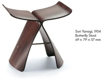 Vitra designové miniatury Butterfly Stool