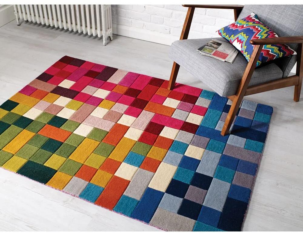 Flair Rugs koberce Ručně všívaný kusový koberec Illusion Lucea Multi - 160x230 cm