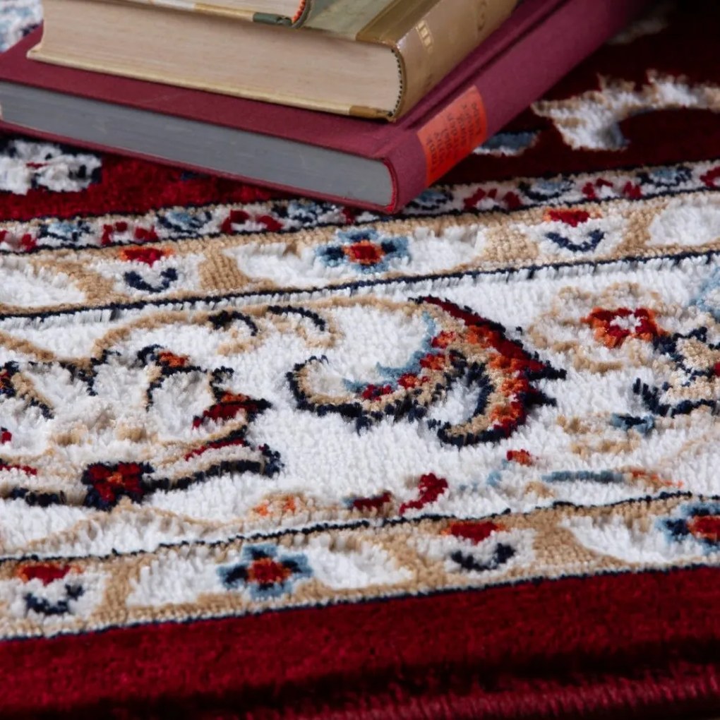 Obsession koberce Kusový koberec Isfahan 741 red ROZMĚR: 80x150