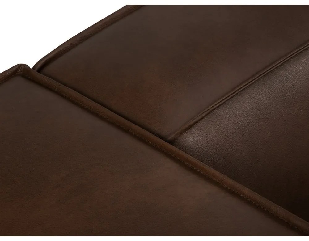 Tmavě hnědé kožené křeslo Madame - II. jakost – Windsor &amp; Co Sofas