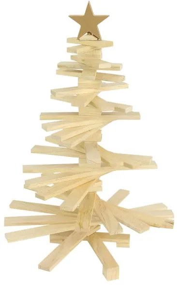 Stolní dřevěný dekorační vánoční stromek Le Studio Scandi Table Fir Tree