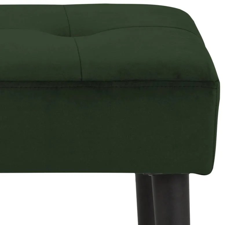 Designová lavička Neola lesní zelená