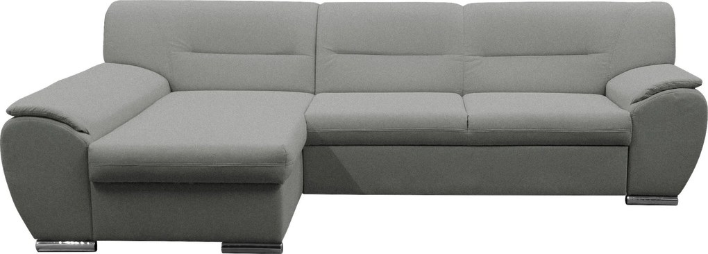 XXXLutz ROHOVÁ SEDAČKA, textil, světle šedá MID.YOU - Sedací soupravy - 001574004510