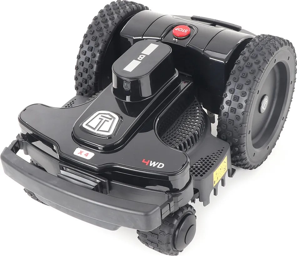 Robotická sekačka NEXTTECH BX4 4WD bez baterie + Instalační ZCS KIT S + Doprava Zdarma