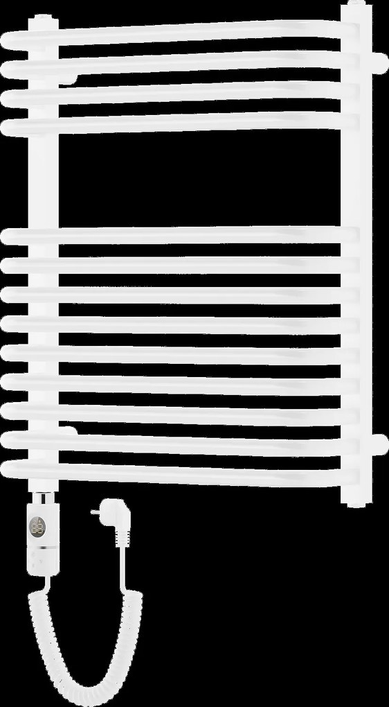 Mexen Apollo, elektrické topné těleso 660x550 mm+ topná tyč 600 W, bílá, W117-0660-550-2600-20