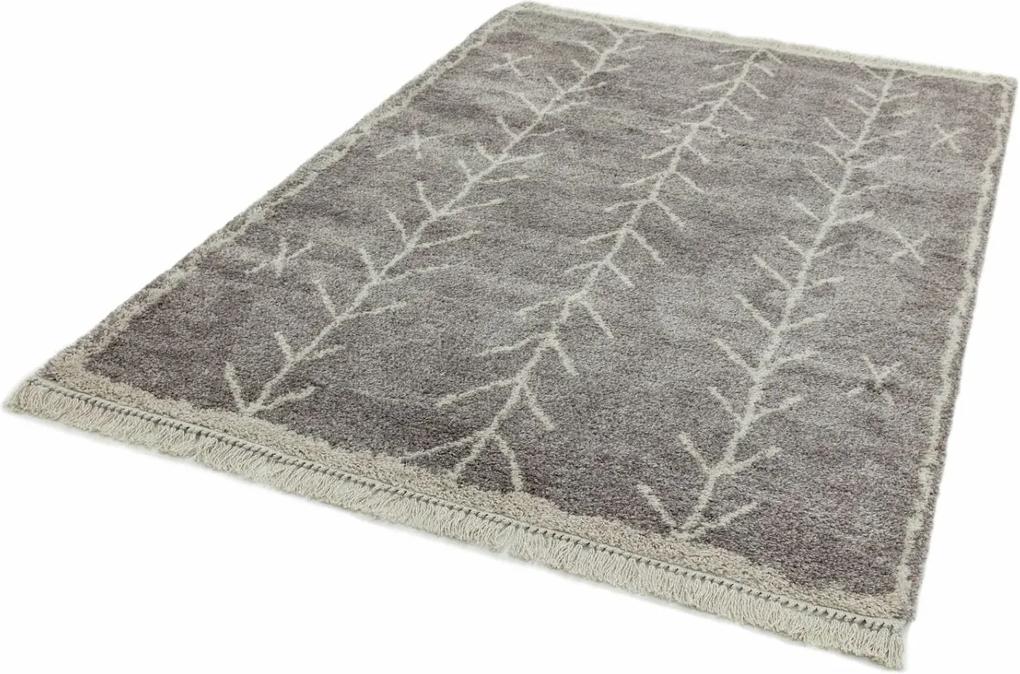Šedý  koberec Lever Grey Arrow Rozměry: 200x290 cm