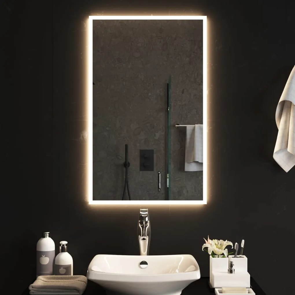 Koupelnové zrcadlo s LED osvětlením 50x80 cm 3154080