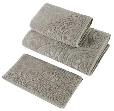 Soft Cotton Malý ručník CIRCLE 32 x 50 cm Béžová, 550 gr / m², Česaná prémiová bavlna 100% RICH SOFT