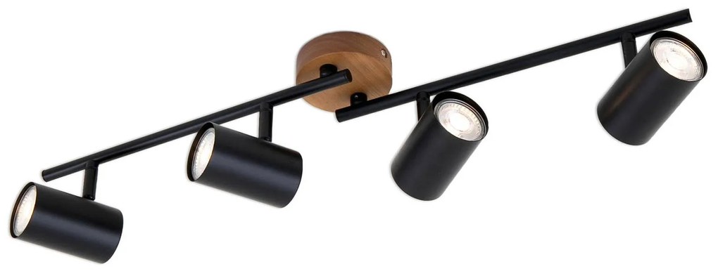 Wood & Style 2920 stropní reflektor, čtyři zdroje