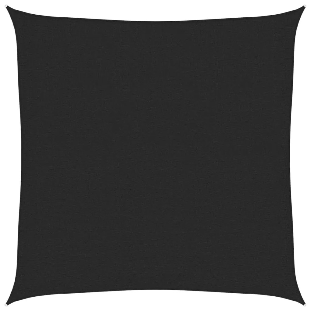 Stínící plachta 160 g/m² černá 3 x 3 m HDPE 311714