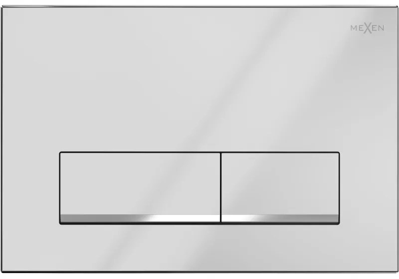 Mexen Fenix 12 splachovací tlačítko, lesklý chrom - 601201