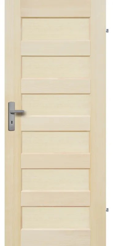 Interiérové dveře Radex dřevěné MANHATTAN Plné Šířka dveří: 70 cm, Otvírání dvěří: Levé
