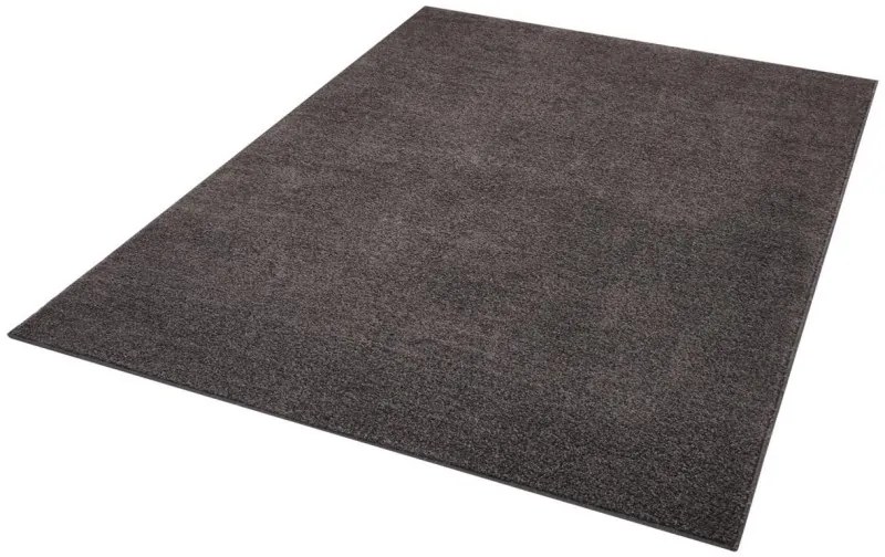 Hanse Home, Kusový koberec Pure 102661 Anthracite, 80x400, šedá, kancelář