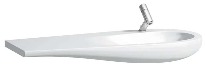 Laufen Il Bagno Alessi One - Nábytkové umyvadlo 120x50 cm, s 1 otvorem pro baterii, s LCC, bílá H8149744001041