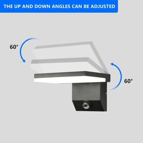 Immax 08513L - LED Venkovní nást svítidlo se senzorem MODERN LED/18W/230V IP65