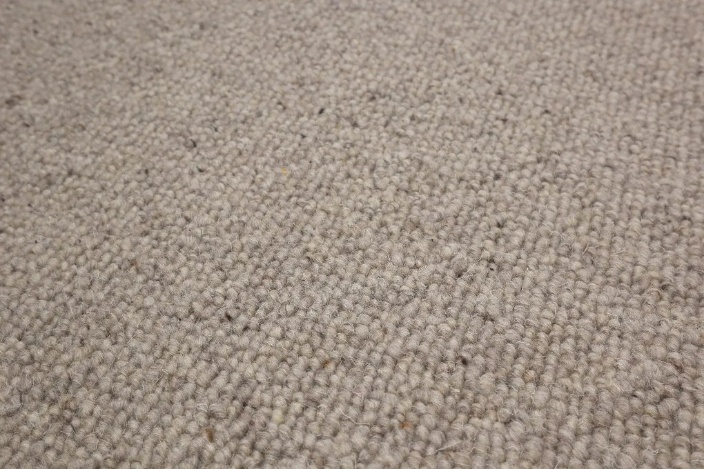 Avanti, Metrážový koberec Alfawool 40 šedý, na míru, šíře 4m,5m, šedá, ab (mřížka), ložnice