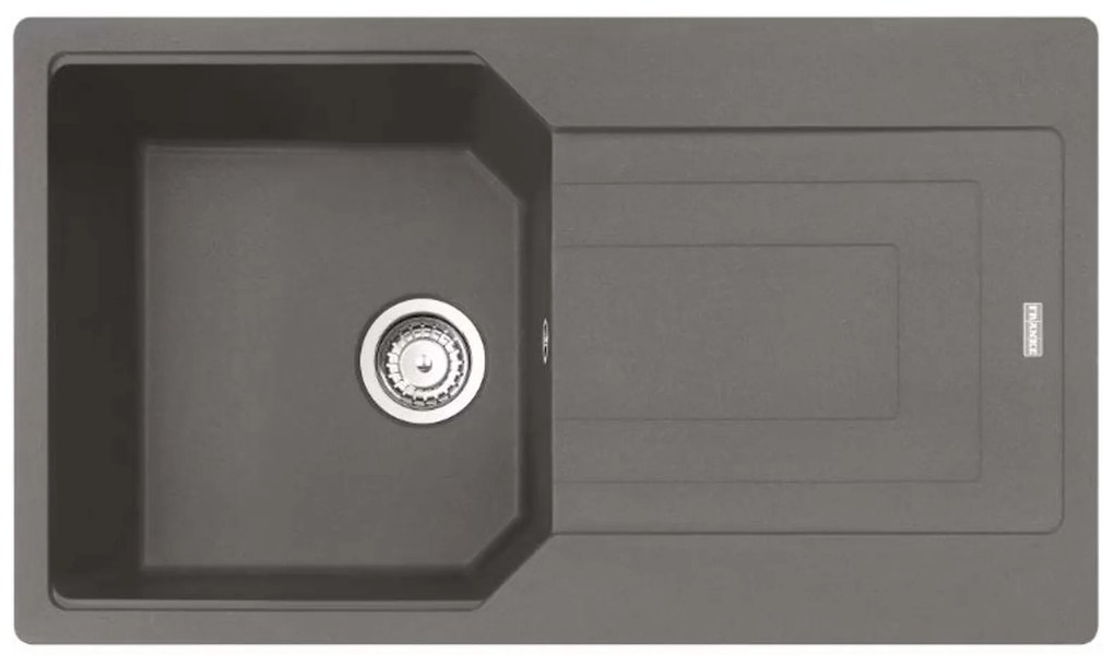 Franke Urban - Fragranitový dřez UBG 611-86, 86x50 cm, šedý kámen 114.0700.115