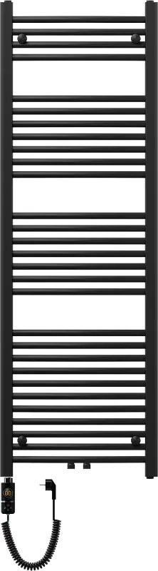Mexen Ares, elektrické topné těleso 1500x500 mm + topná tyč 600 W, černá, W102-1500-500-2600-70