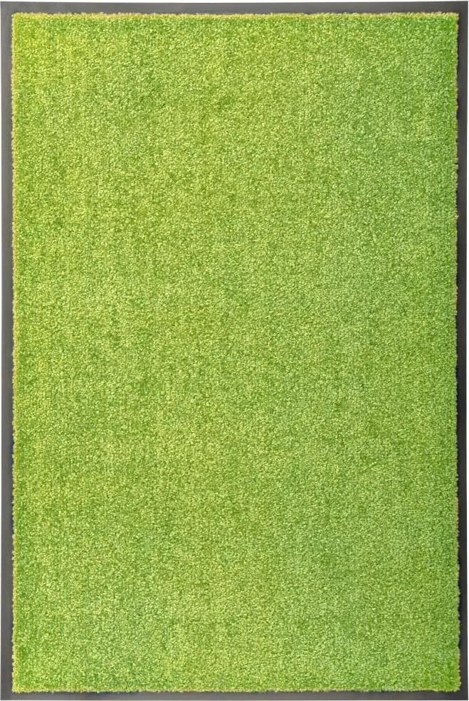 vidaXL Rohožka pratelná 60 x 90 cm [323446] Barva: Zelená