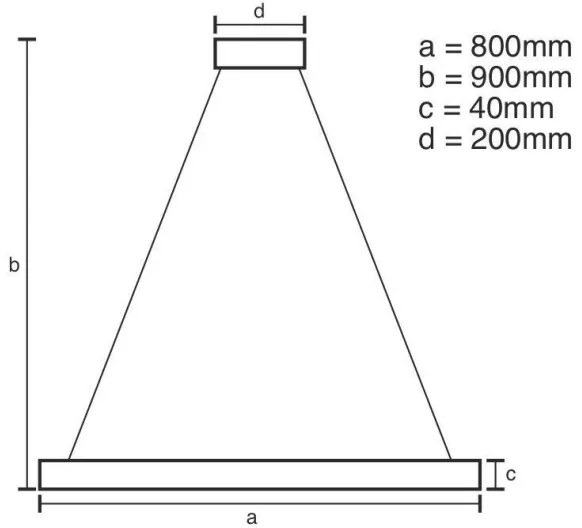 Brilagi - LED Stmívatelný lustr na lanku CIRCLE LED/55W/230V 3000-6500K + DO