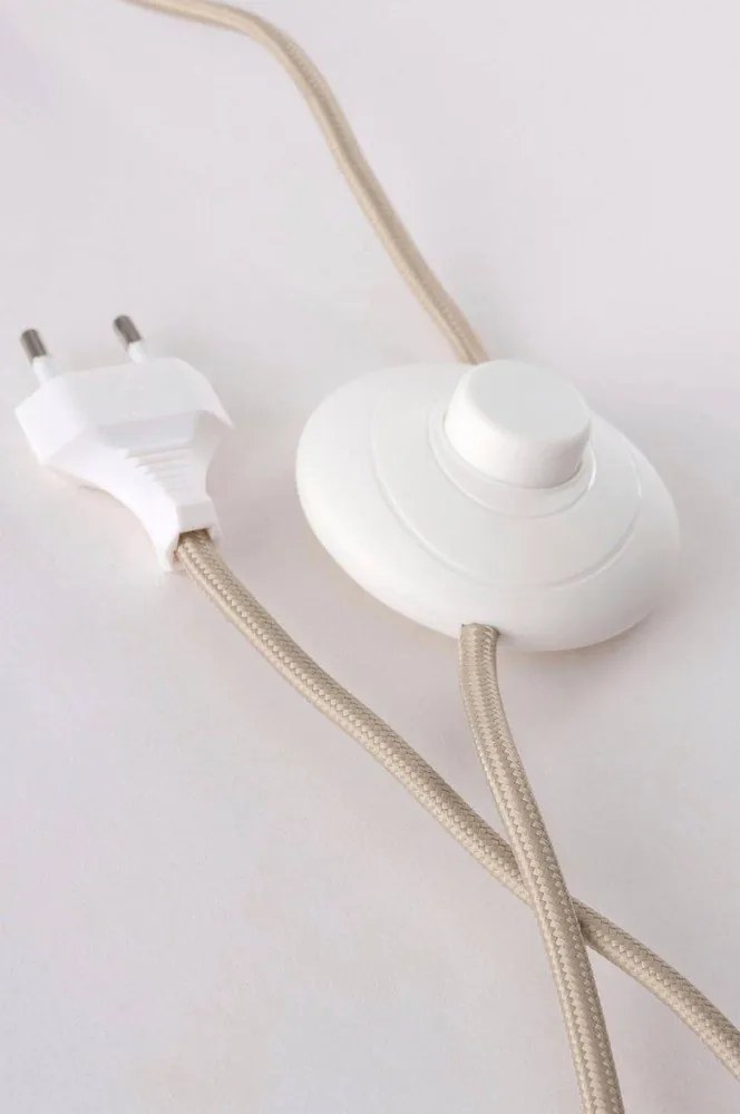 Béžová látková stojací lampa (výška 80 cm) Harriet – Jotex
