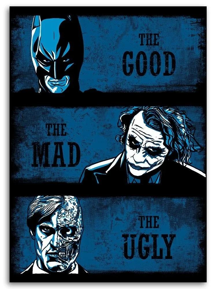 Gario Obraz na plátně Koláž Batman, Joker, Harvey Dent - DDJVigo Rozměry: 40 x 60 cm