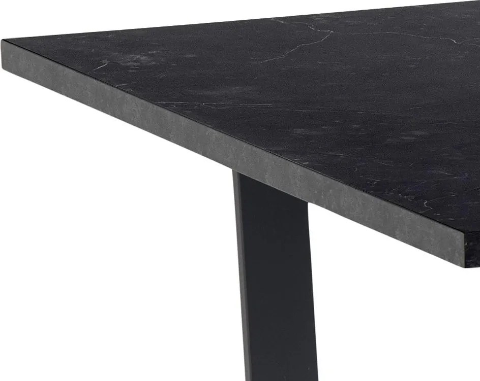 ACTONA Jídelní stůl AMBLE černý 160x90 cm