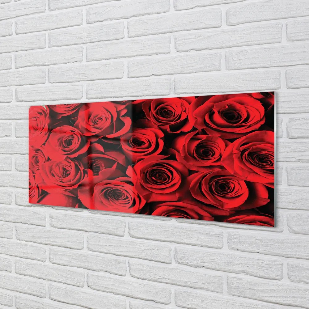 akrylový obraz Růže 120x60 cm