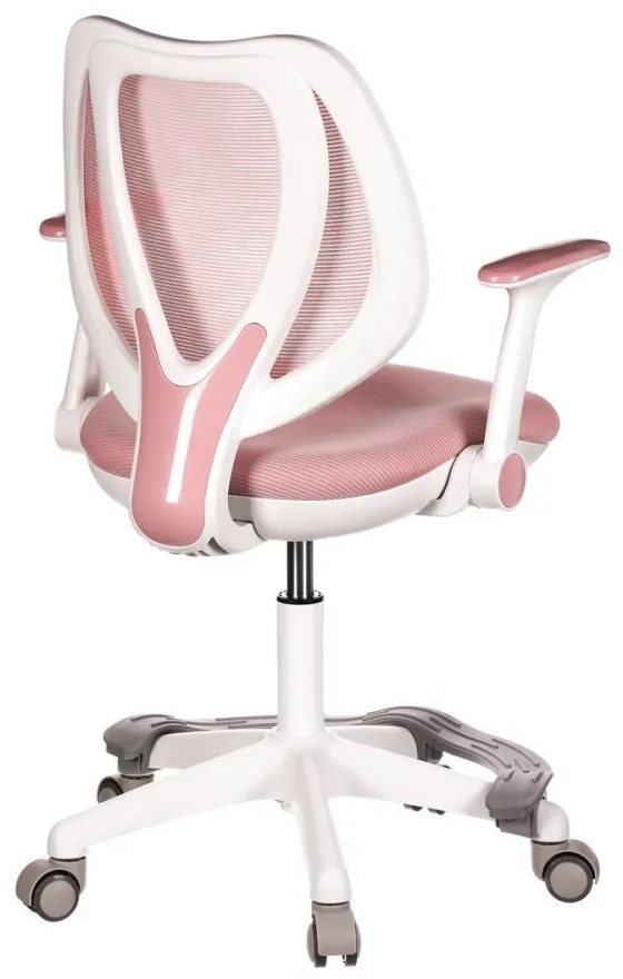 Autronic Dětská židle na kolečkách STARLIGHT — síťovina Modrá