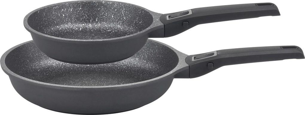 XXXLutz SADA PÁNVÍ povrch Vitaflon® Granit 2dílné 20+28 cm GSW - Online Only vaření - 005240010905