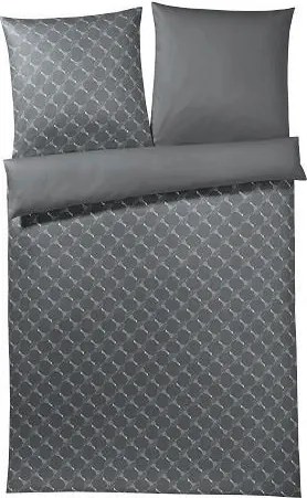 XXXLutz OBOUSTRANNÉ POVLEČENÍ, makosatén, barvy grafitu, 155/220 cm Joop! - Povlečení - 004977020702