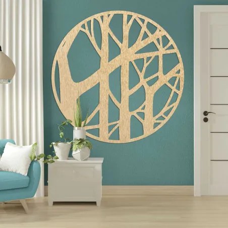 Moderní design na zeď obraz příroda les I SENTOP PR0376