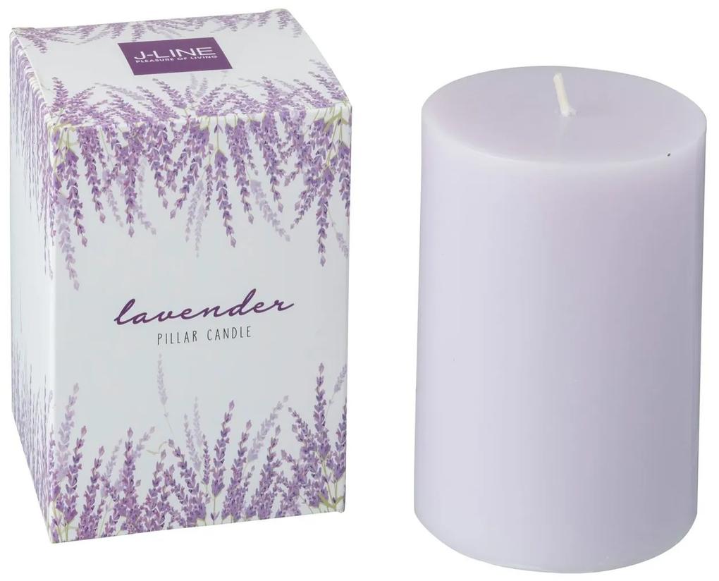 Citrusově vonná svíčka v dárkové krabičce Lavender - Ø 7*10 /40h