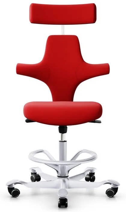 HÅG - Židle CAPISCO kulatý sedák s opěrkou hlavy a s kruhem 8127