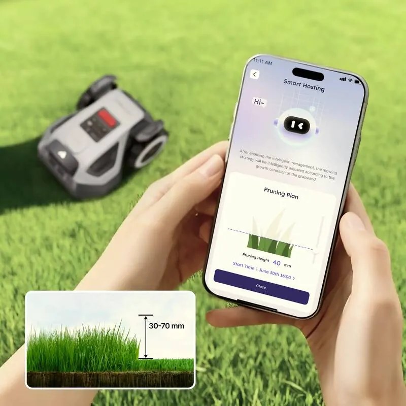 Robotická sekačka Anthbot M5 LiDAR